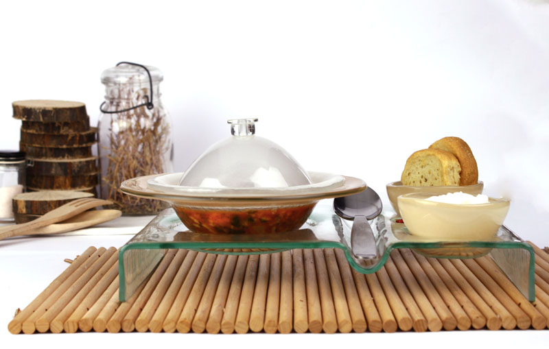 Soup Presentation. Three Styles for Fine Dining
