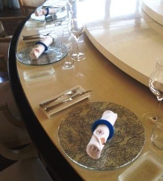 Seafood dinnerware design for Driftwood at St. Regis Sanya - MyGlassStudio