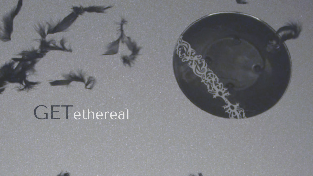 Ethereal Dining With Black Tattoo Dinnerware - MyGlassStudio