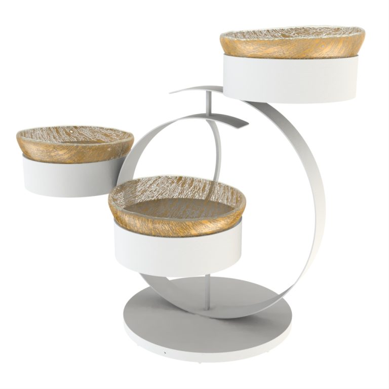 Tiered Bowl Stand - Serving Stands | MyGlassStudio