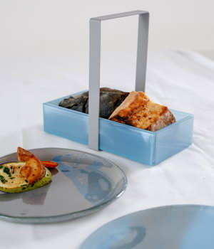 Modern Bread Basket - Table Accessories | MyGlassStudio