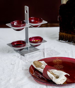 Condiment Serving Set - Snacks Serveware | MyGlassStudio
